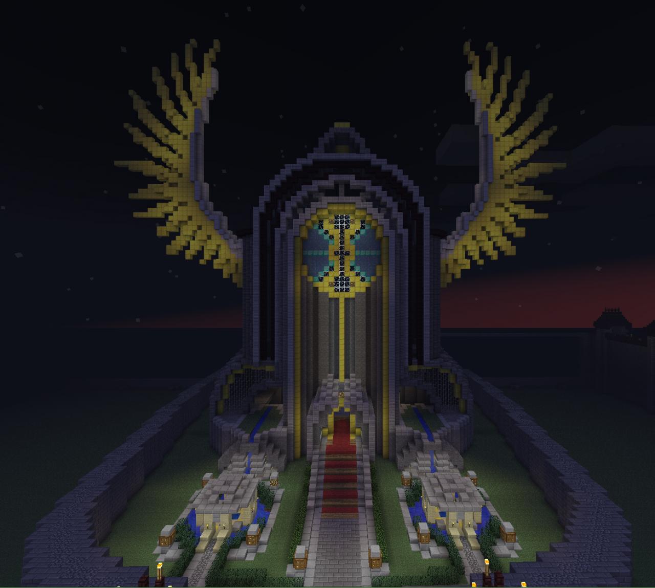 Winged Temple of Midstone Minecraft Map