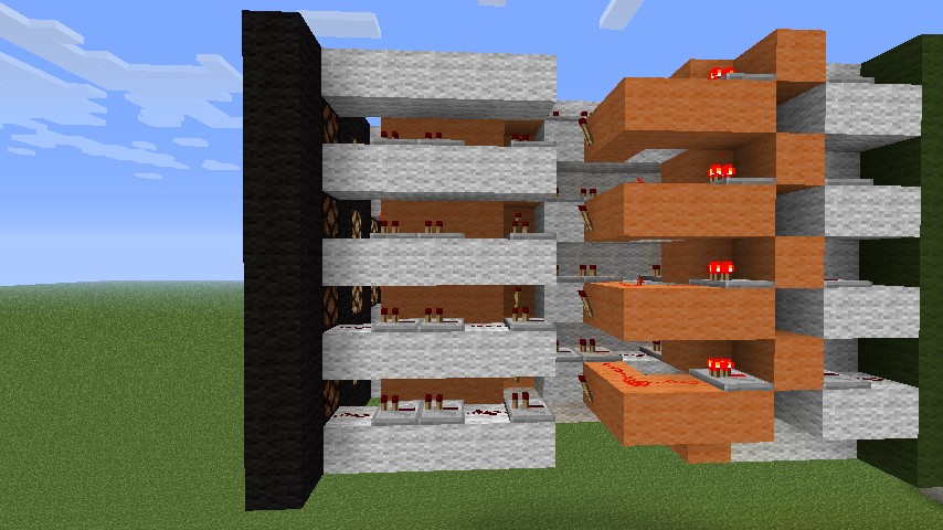 !2304 (48x48)! px REDSTONE display Minecraft Map