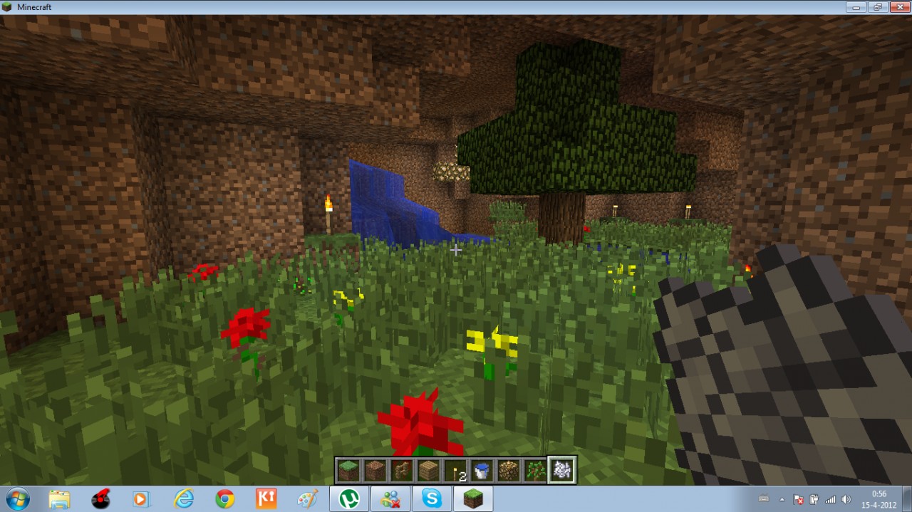 underground mini world Minecraft Map