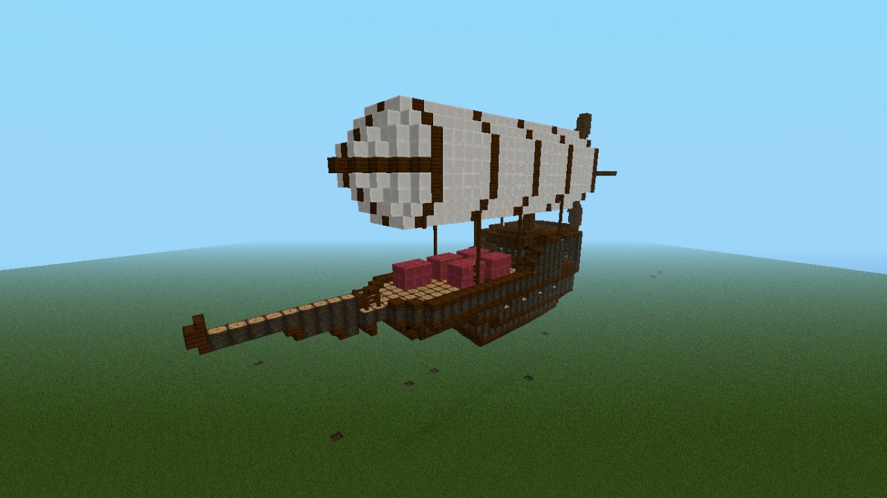 Cargo Airship Minecraft Map