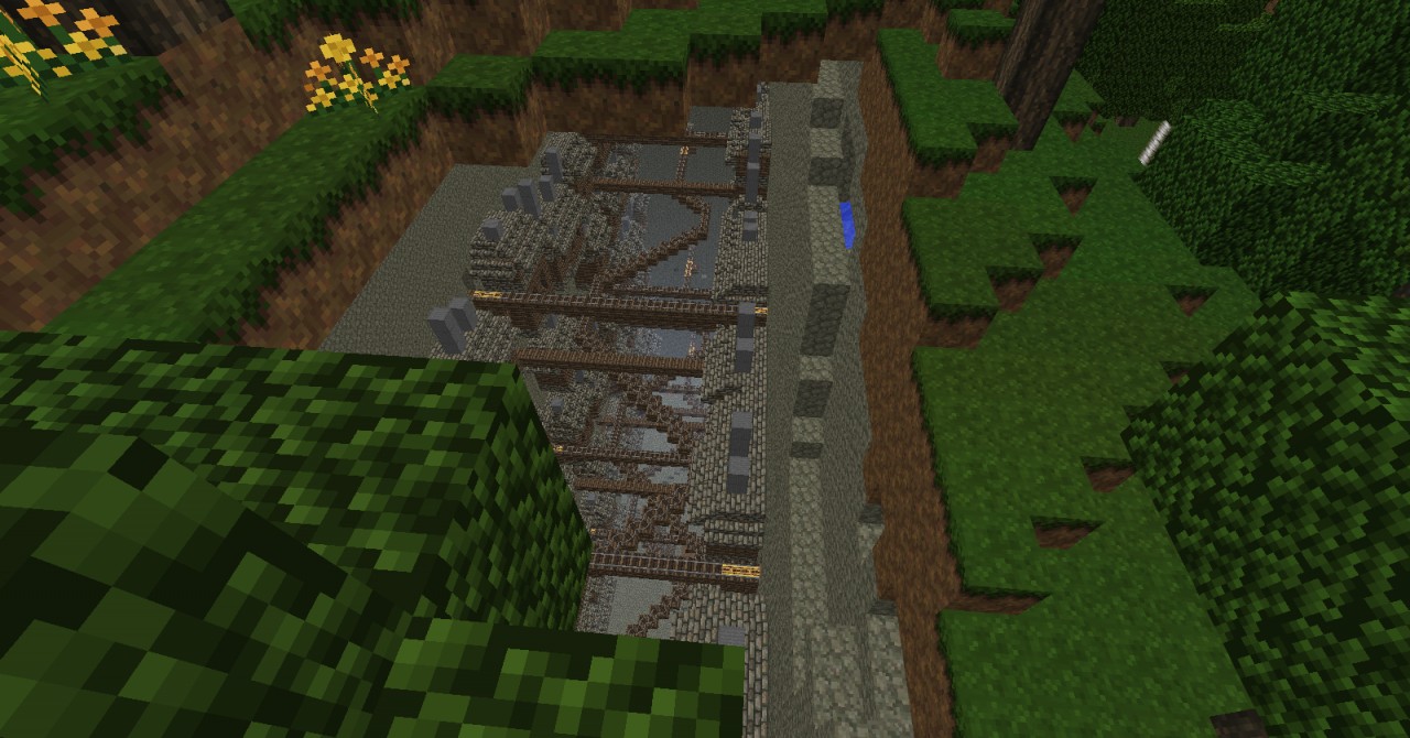 mining town Minecraft Map