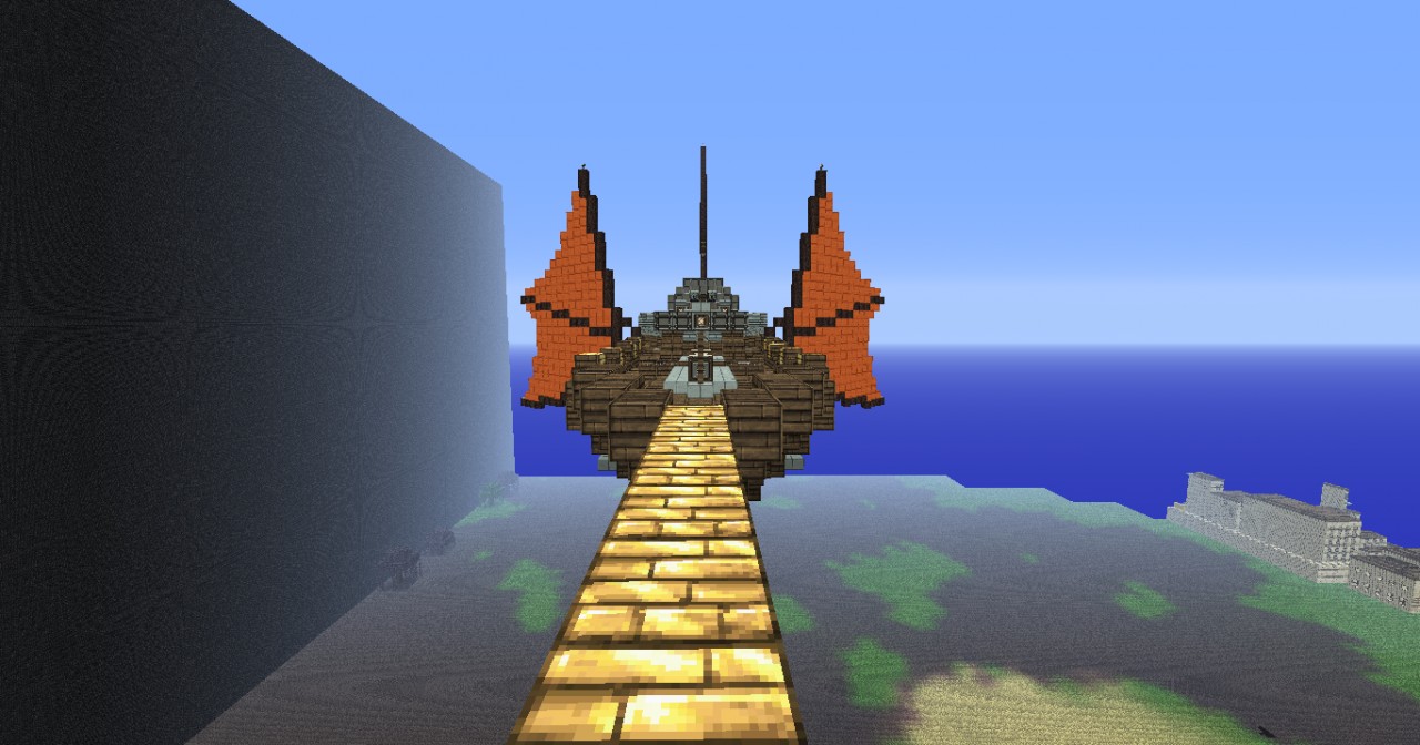 Ven a Voar (steampunk airship) Minecraft Map