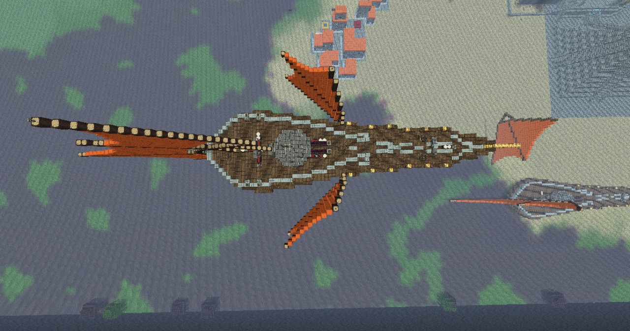 Ven a Voar (steampunk airship) Minecraft Map