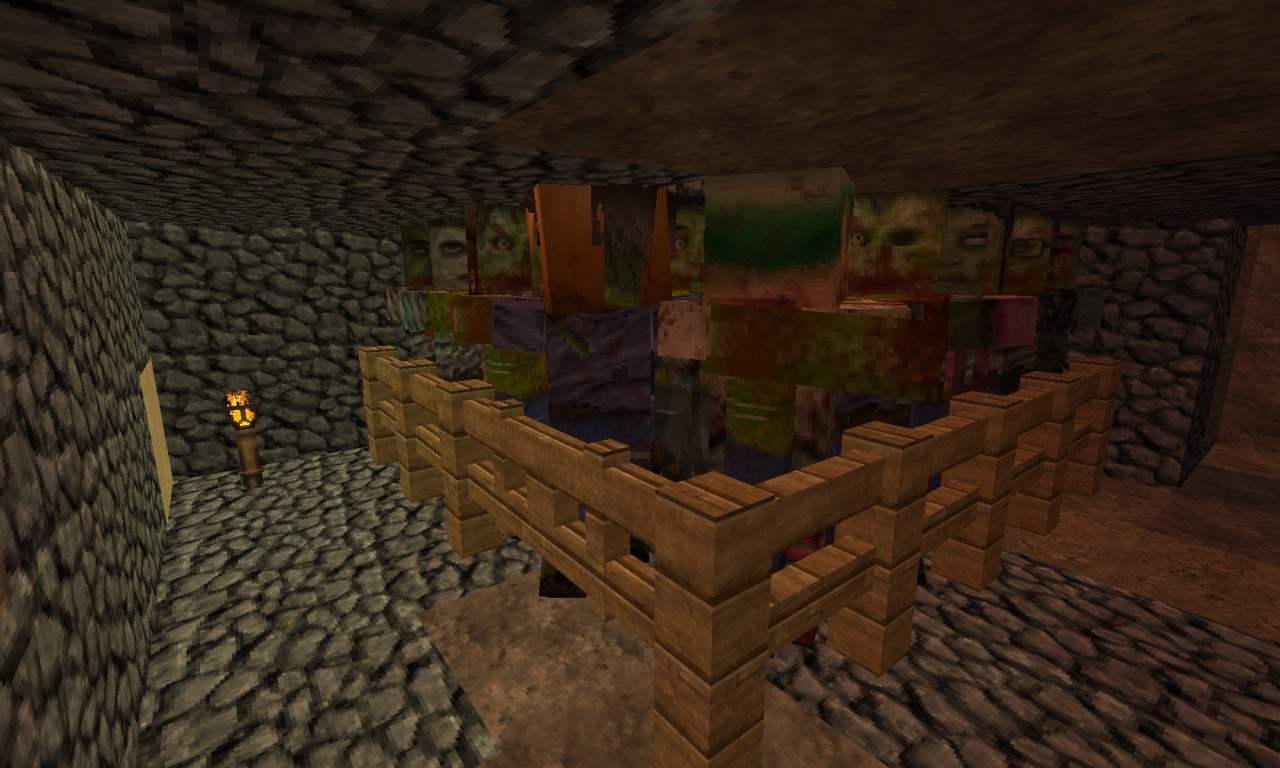 My Zombie Trap Minecraft Map