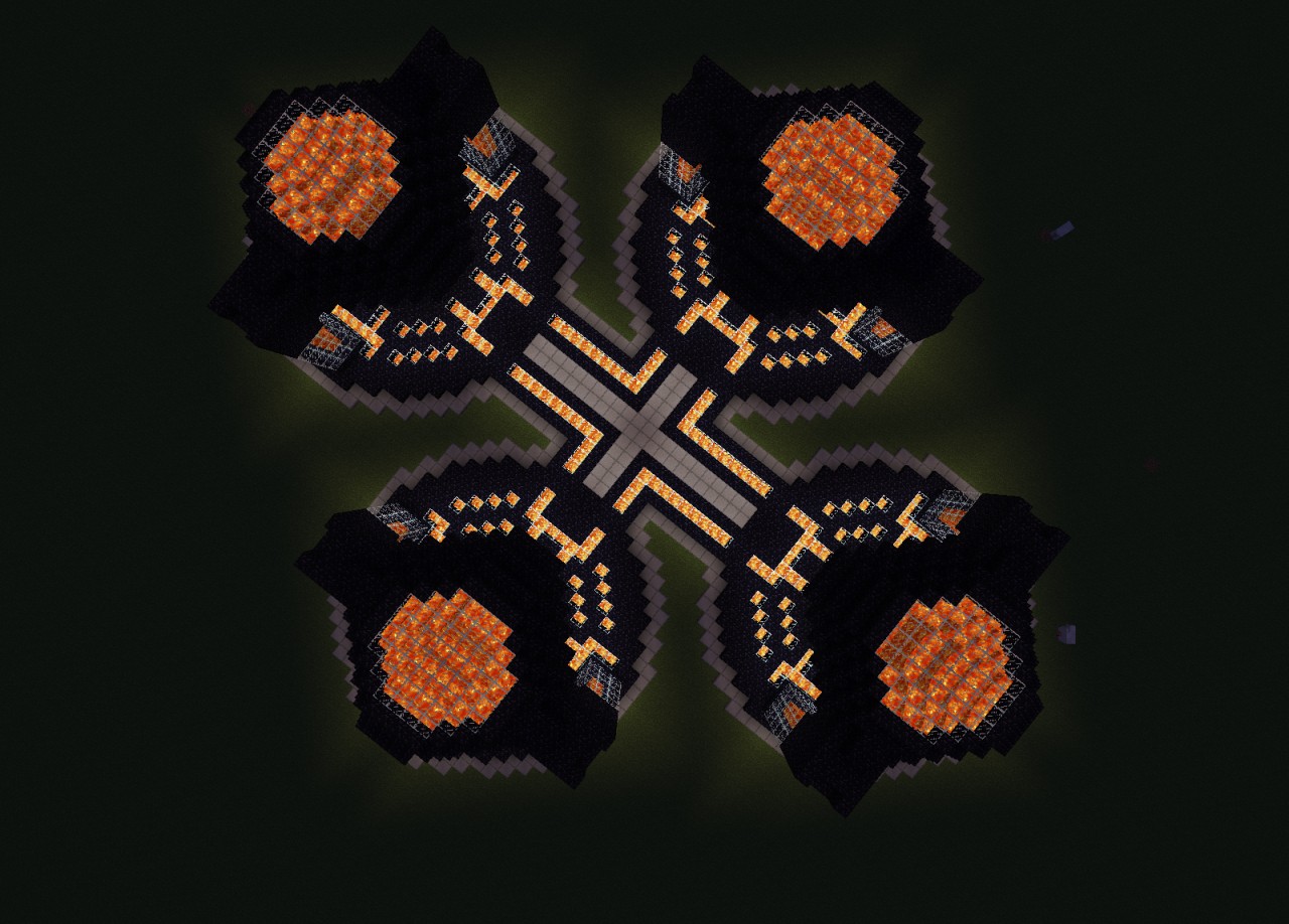 Lava World Minecraft Map