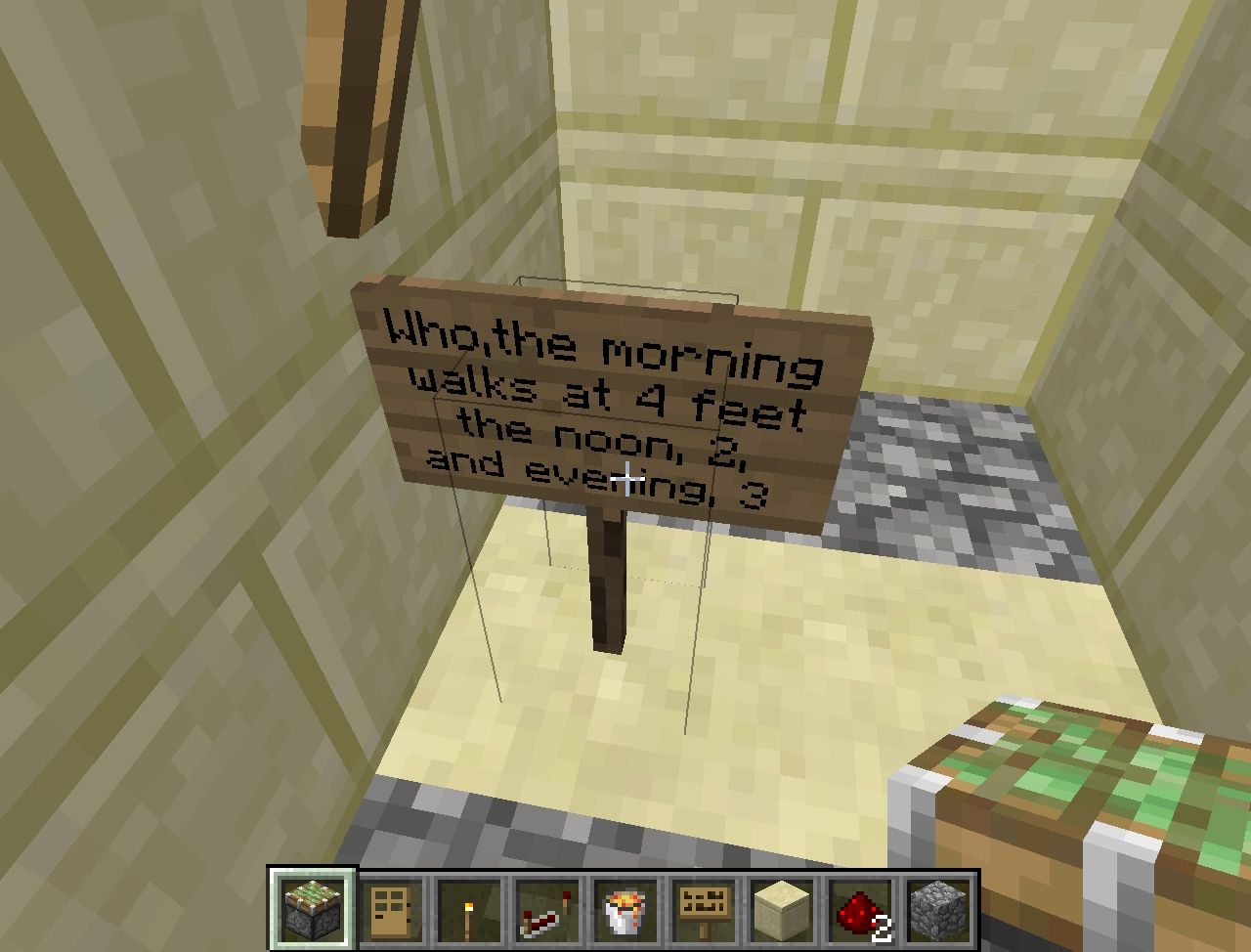 Question temple (Multiplayer map) Minecraft Map