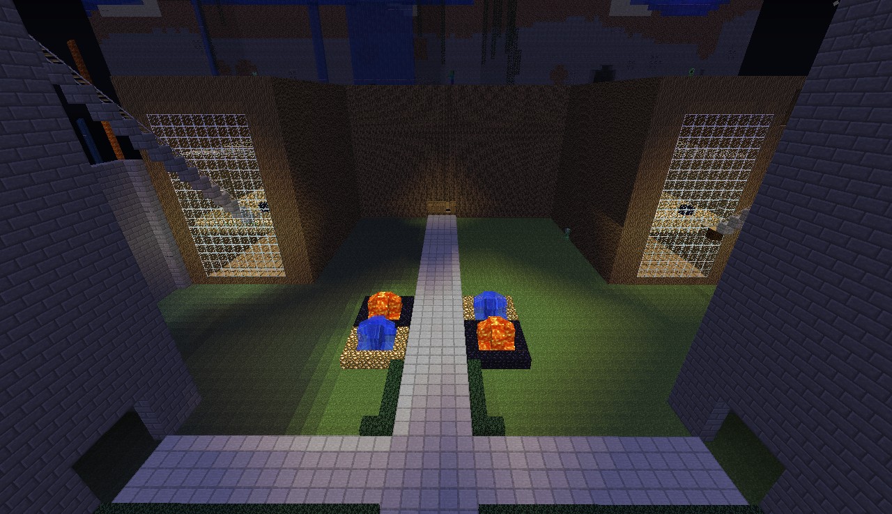 Large Fort Thing Minecraft Map