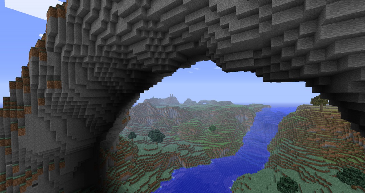 Nature Bridge Minecraft Map