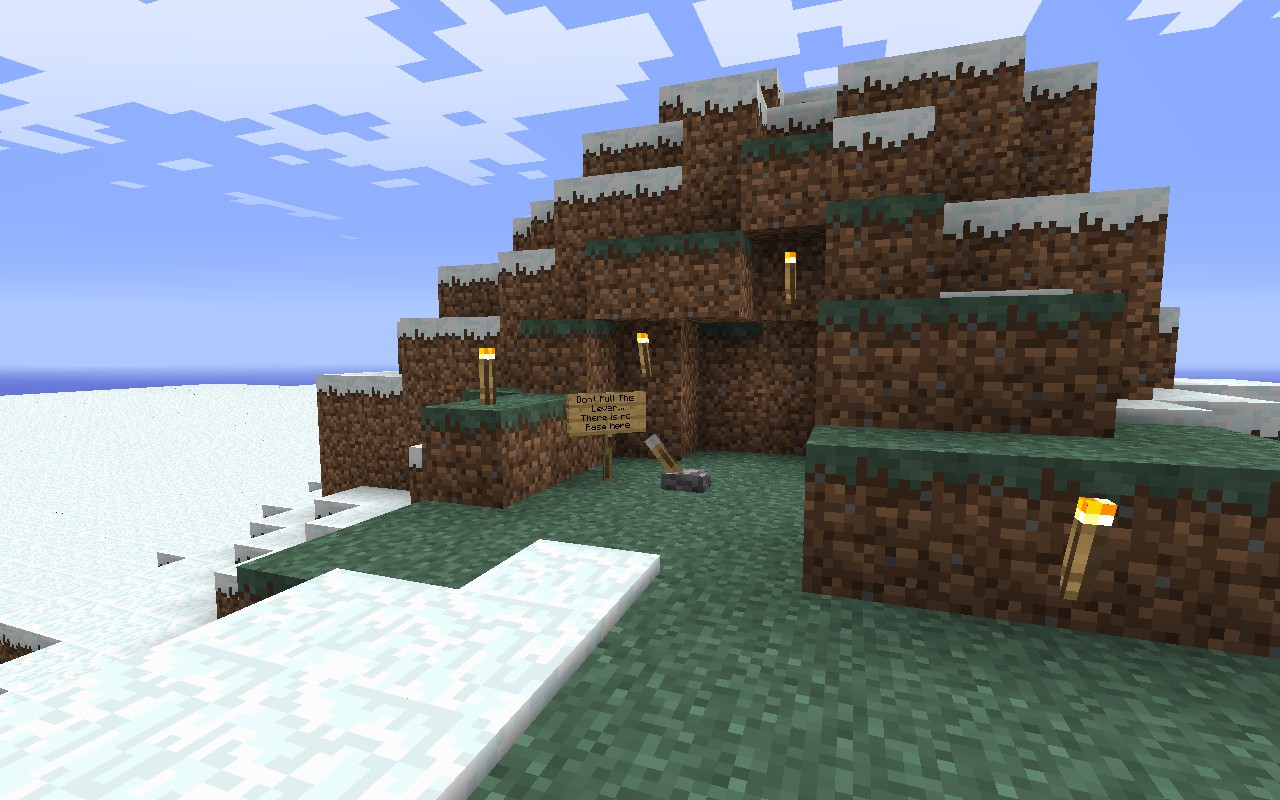 Arctic Underground Base (Abandoned) Minecraft Map