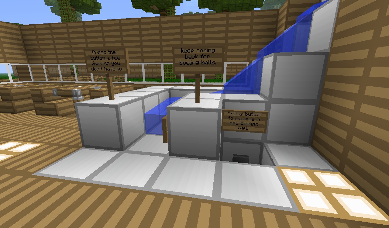 Bowling Alley Minecraft Map