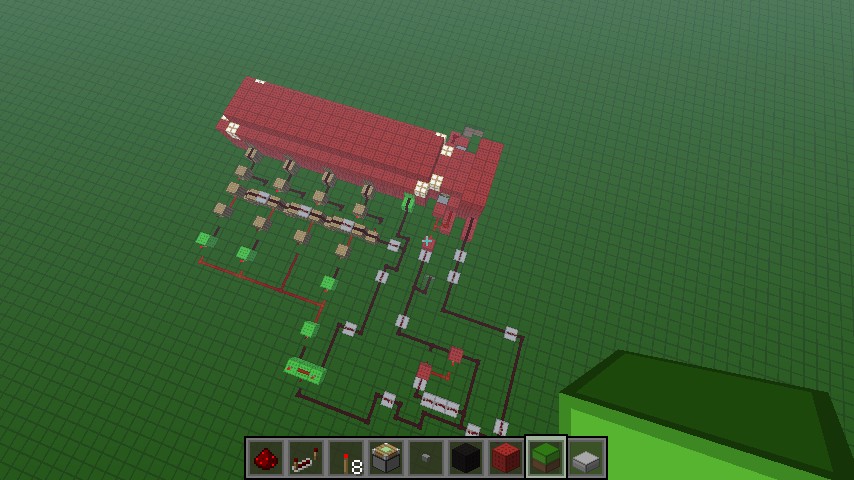 Redstone Number Lock Minecraft Map