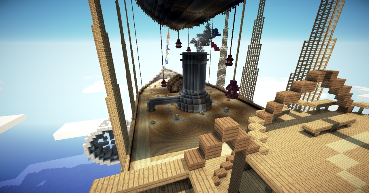 Air Ship - Beancraft.co.uk Minecraft Map