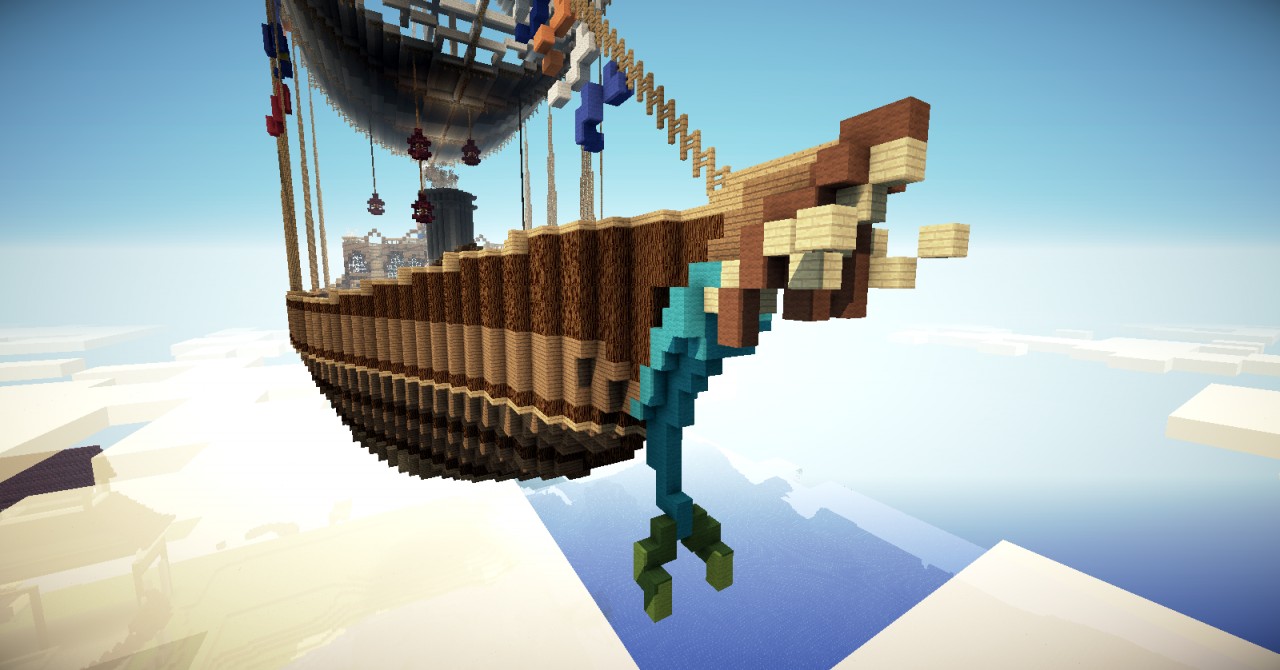 Air Ship - Beancraft.co.uk Minecraft Map