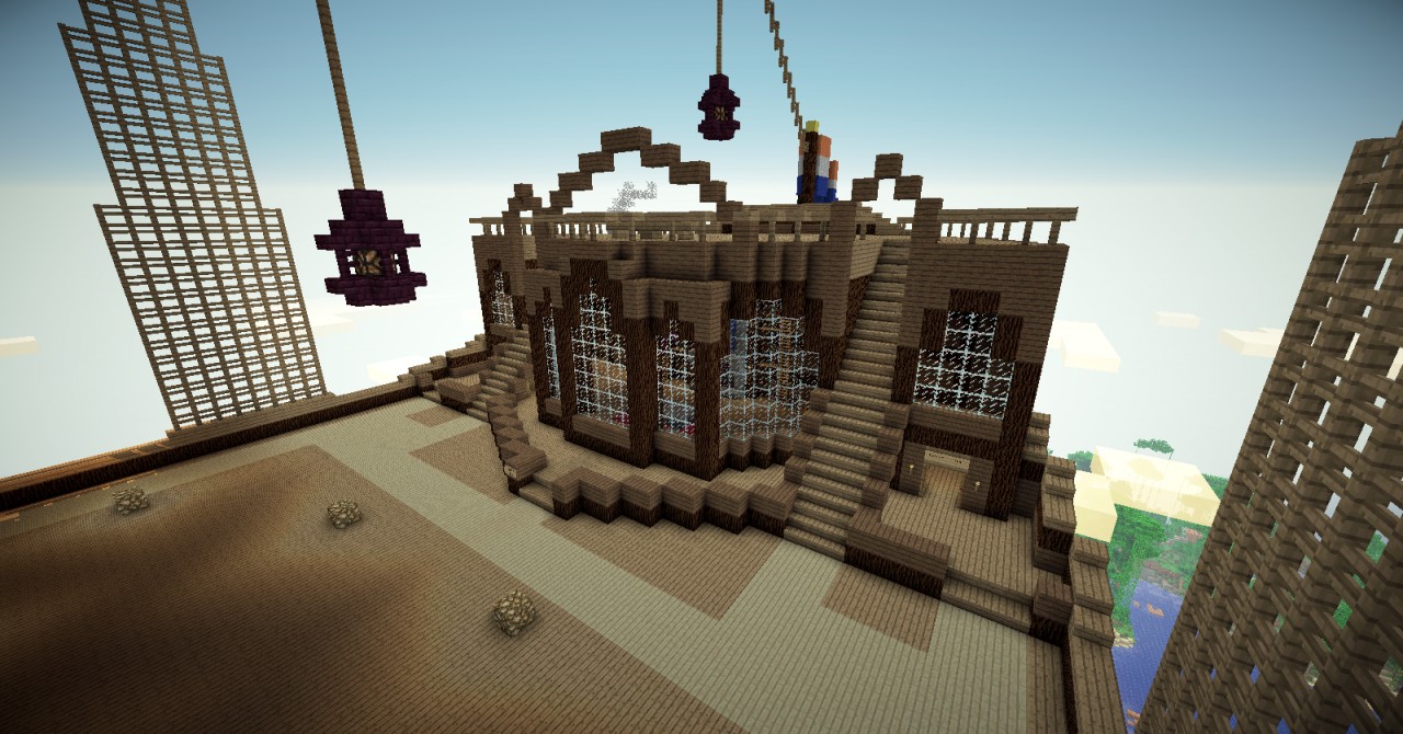 Air Ship - Beancraft.co.uk Minecraft Map