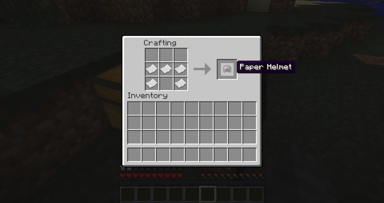 PaperArmor Minecraft Mod