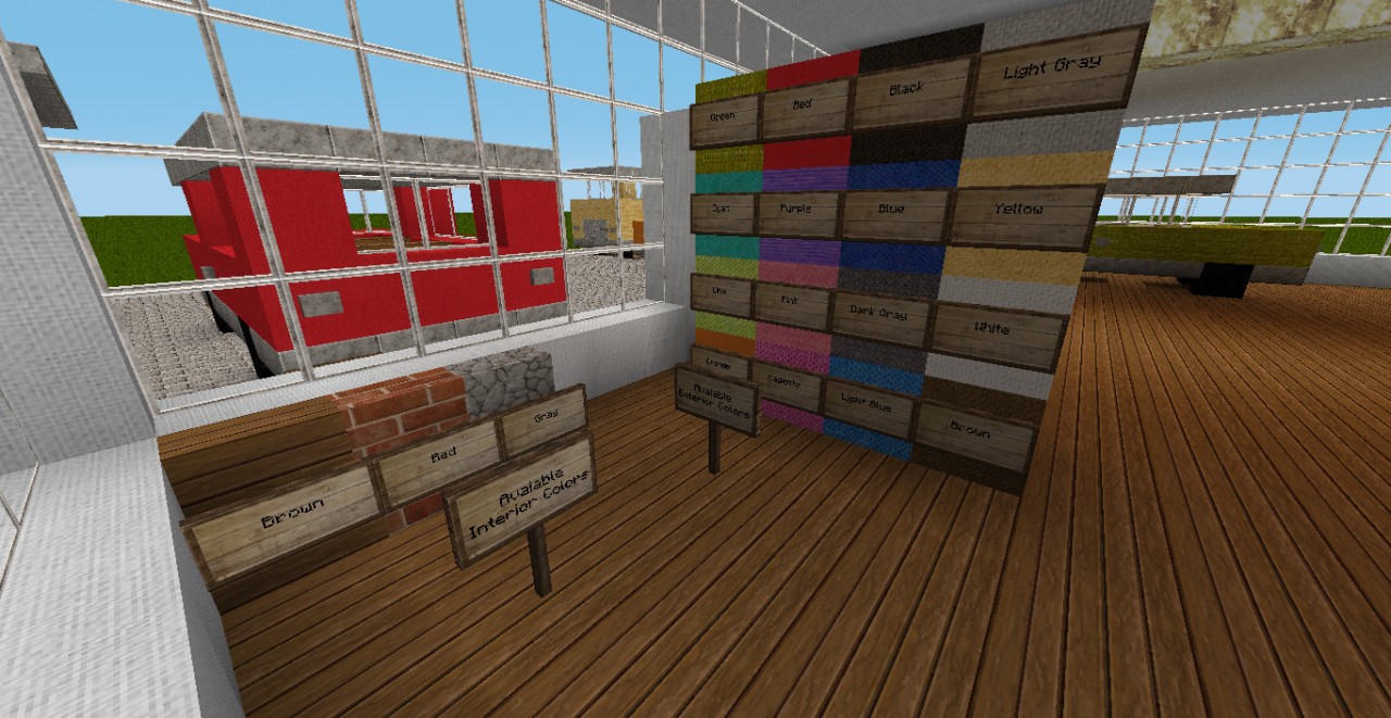 Car Dealership Minecraft Map