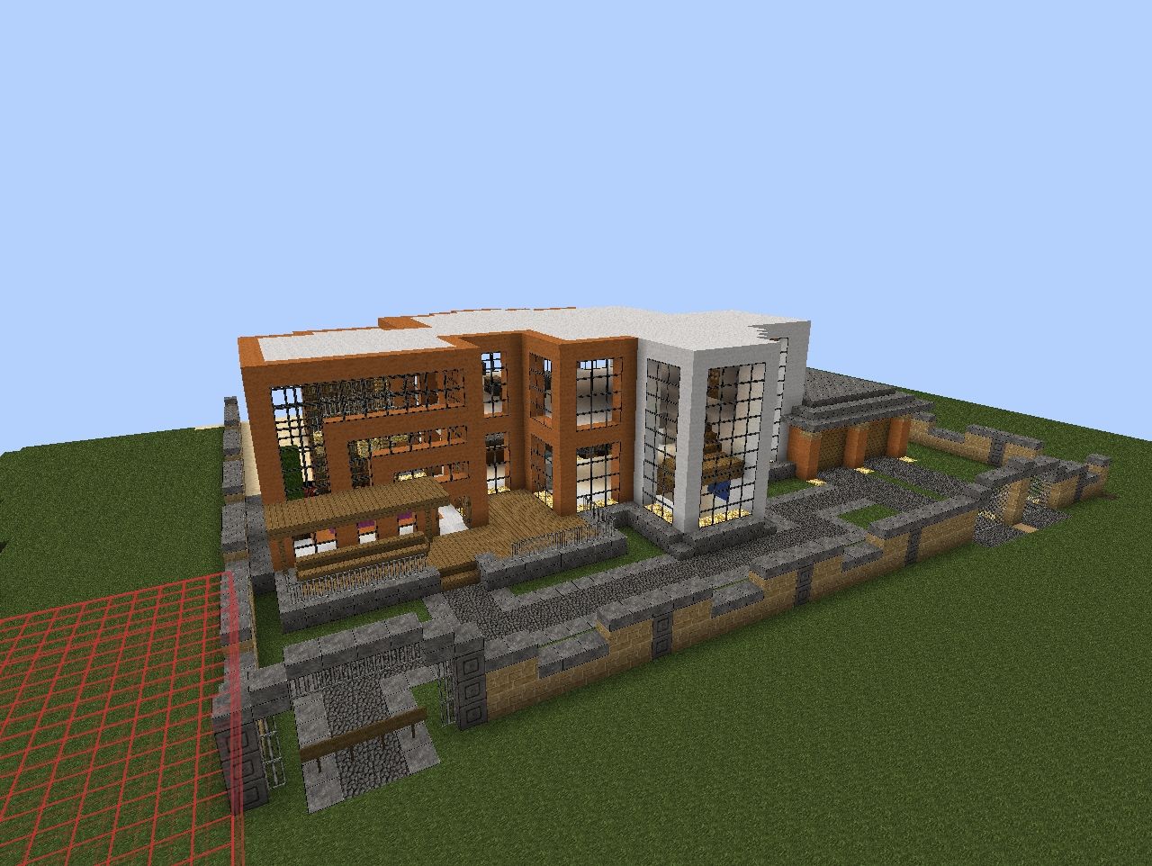 Housing project on the beach(estate) Minecraft Map