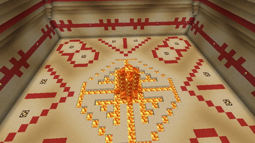 Temple of Fire Minecraft Map