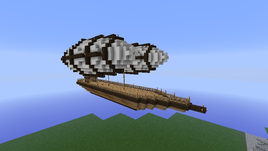 Airship / Blimp Minecraft Map