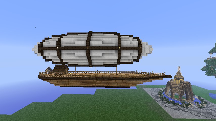Airship / Blimp Minecraft Map