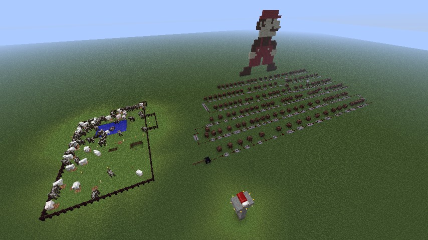 Super Mario Bros since 1985 (Note Blocks) Minecraft Map