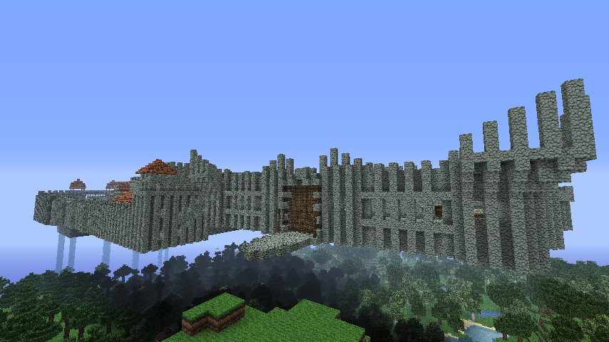 Castle in the Sky Minecraft Map