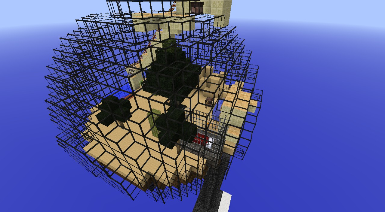 4 play sky sphere survival Minecraft Map