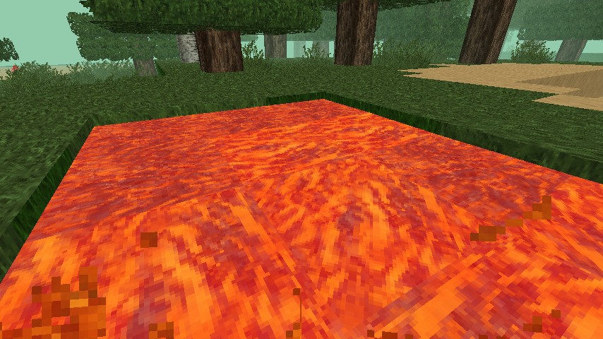 Immune for lava Minecraft Mod