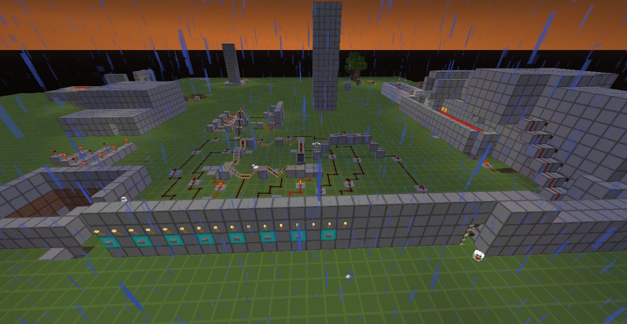Insanely Advanced Redstone World Minecraft Map