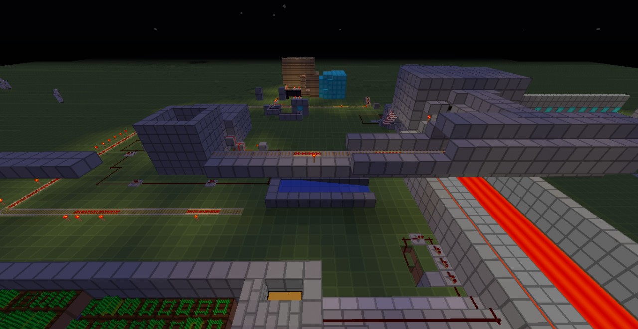 Insanely Advanced Redstone World Minecraft Map