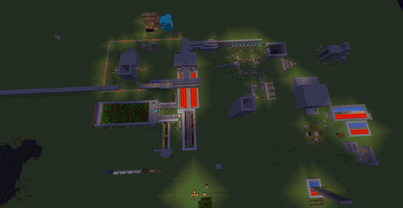 Insanely Advanced Redstone World Minecraft Map
