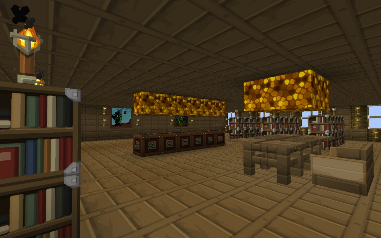 The Wooden Mansion 3.0 Minecraft Map