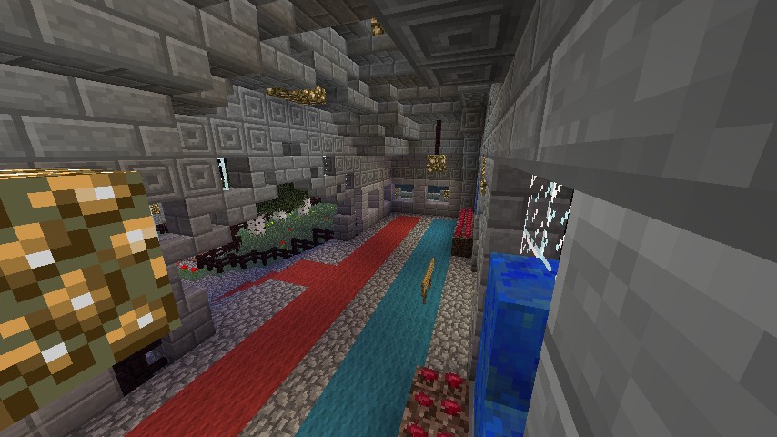 The Official Minecraft Party Server Construction Minecraft Map