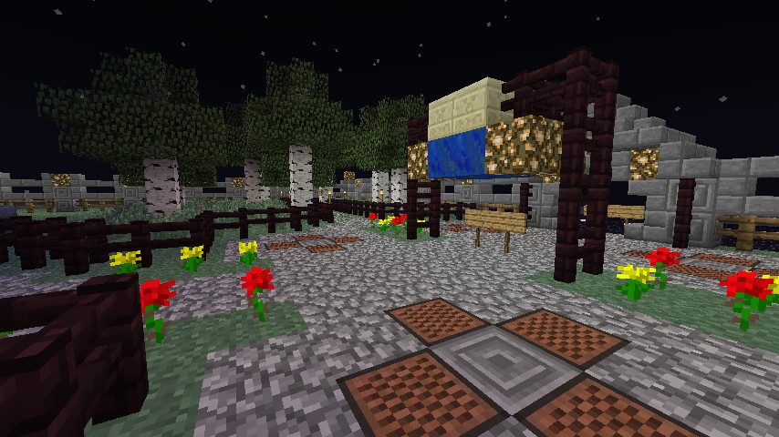 The Official Minecraft Party Server Construction Minecraft Map