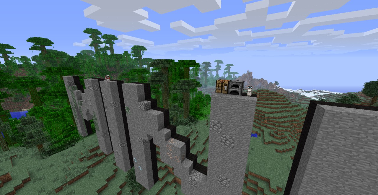 My Minecraft logo Minecraft Map