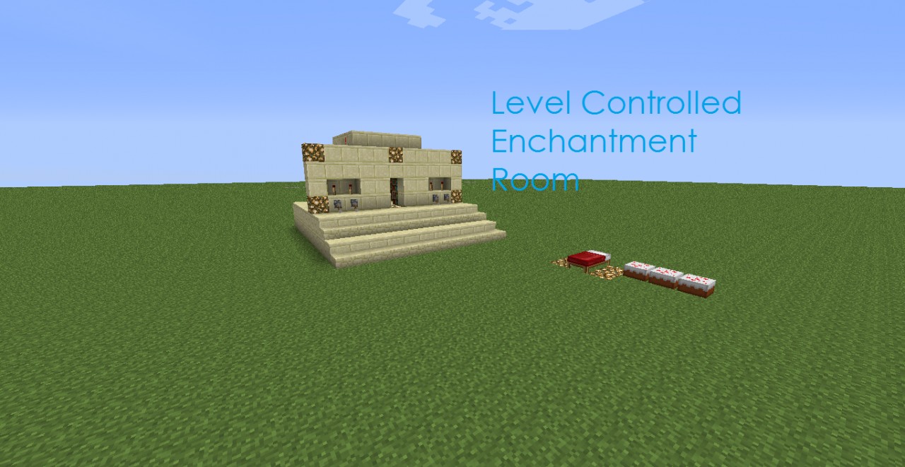 Level Controlled Enchantment Room Minecraft Map