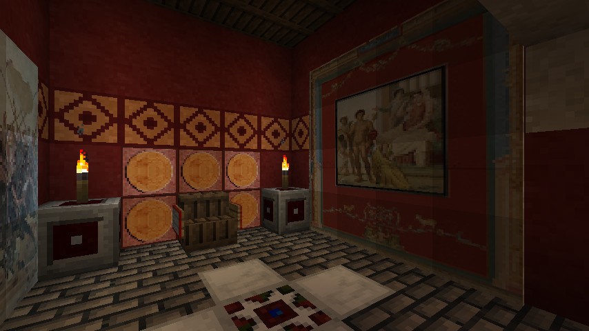 Roman Domus - Historically Accurate (World Save, Schematics) Minecraft Map