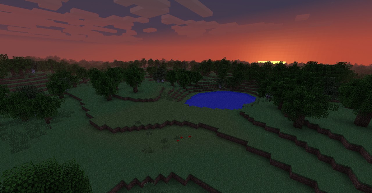 The hunger games arena Minecraft Map