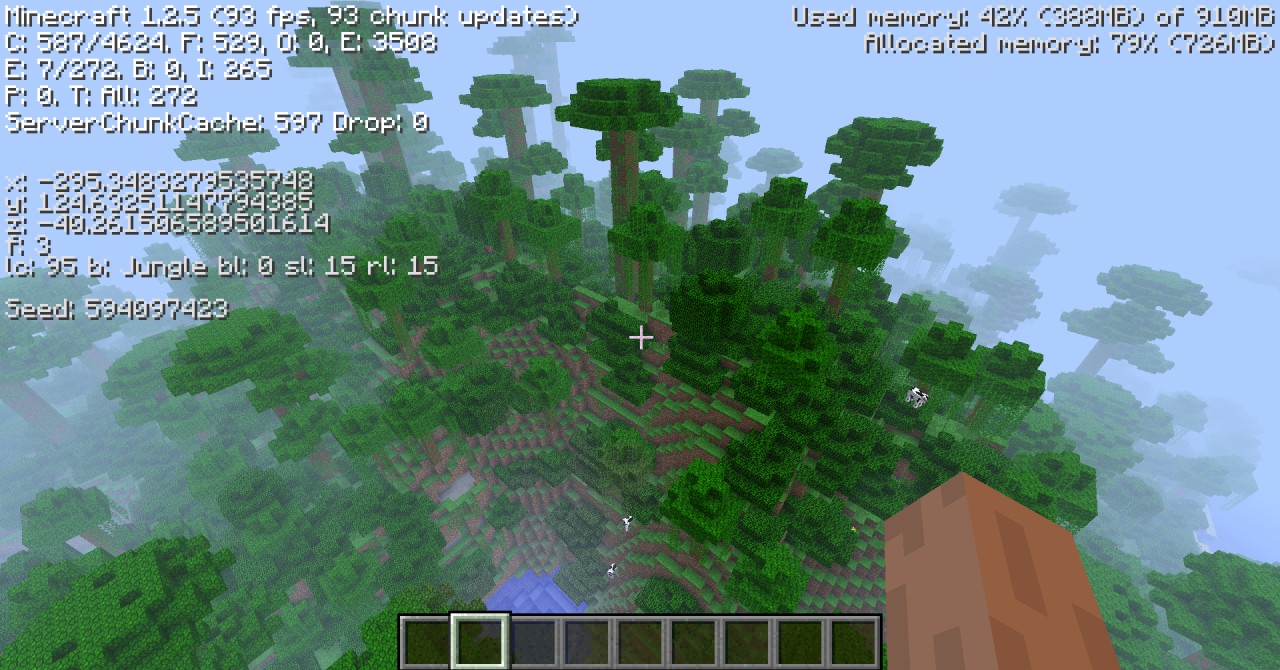 cool jungle and desert Minecraft Map