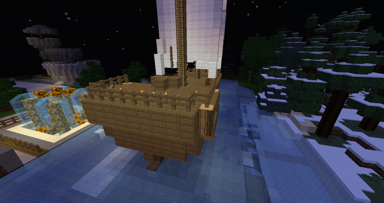 The S.S Raver Minecraft Map