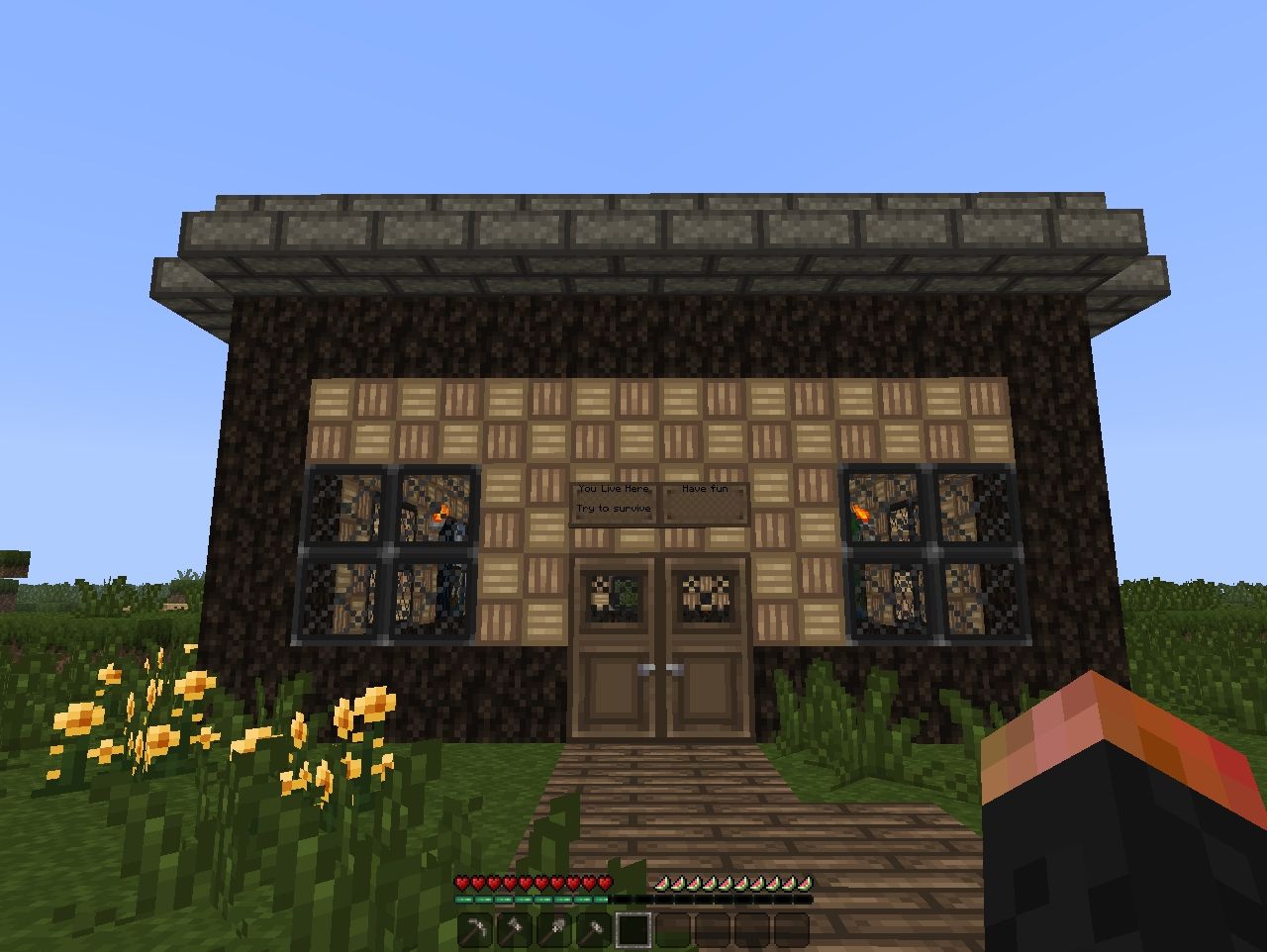 Survival house Minecraft Map