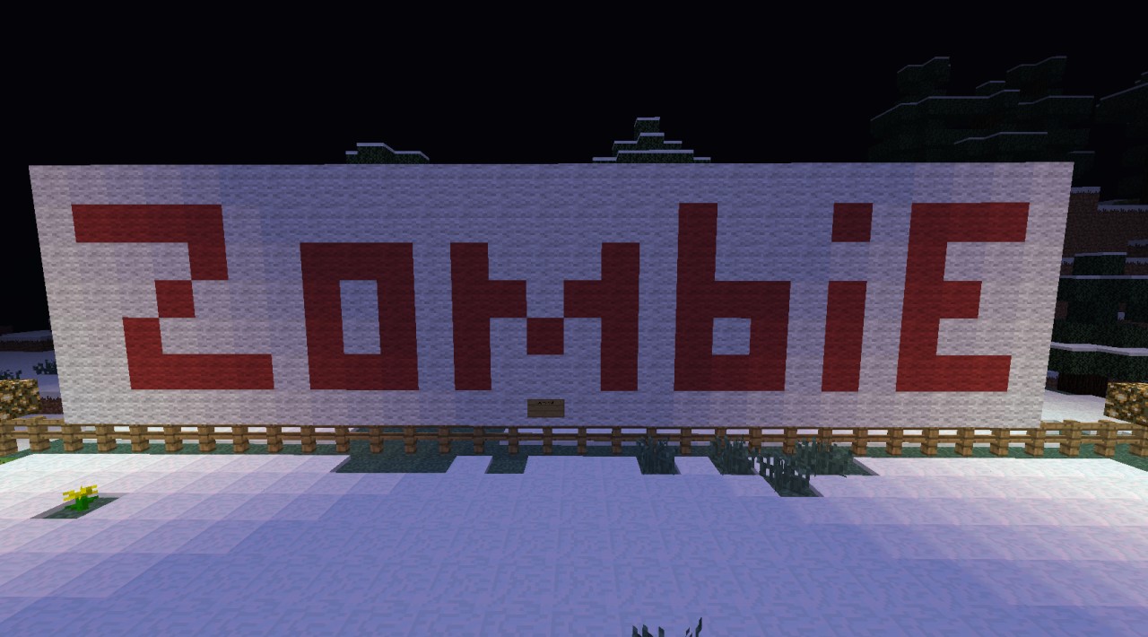 zombie survival Minecraft Map