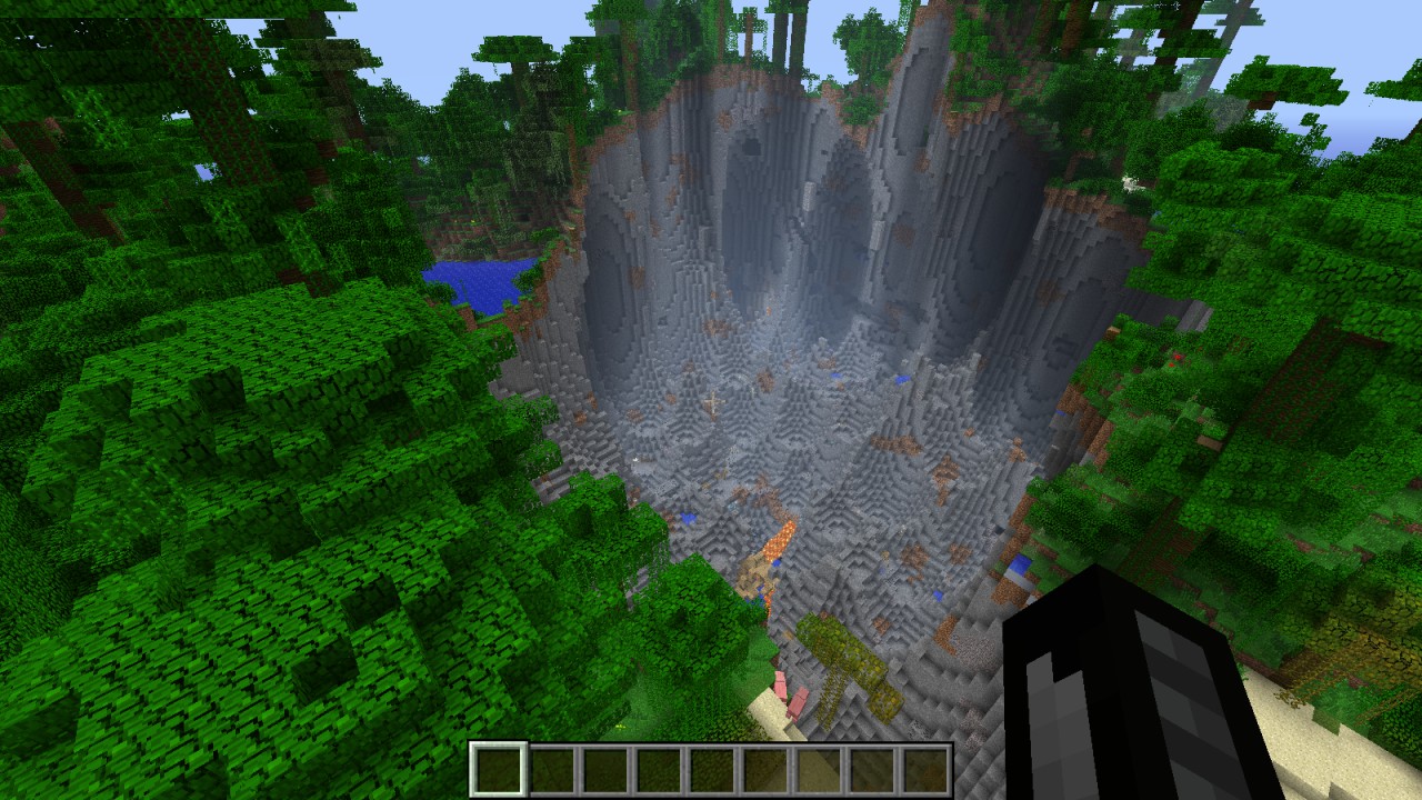 Jungle Quarry Minecraft Map