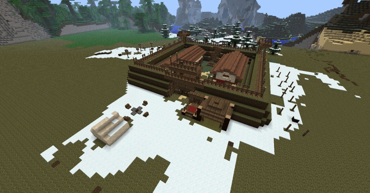 Roman Outpost - Castra Justus Minecraft Map