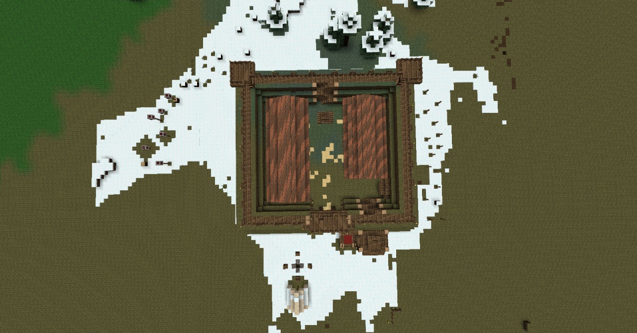 Roman Outpost - Castra Justus Minecraft Map