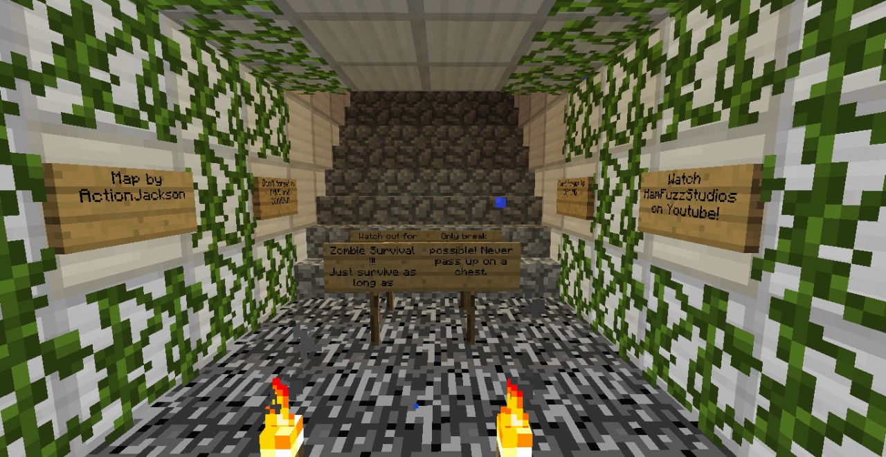 Zombie Survival Minecraft Map