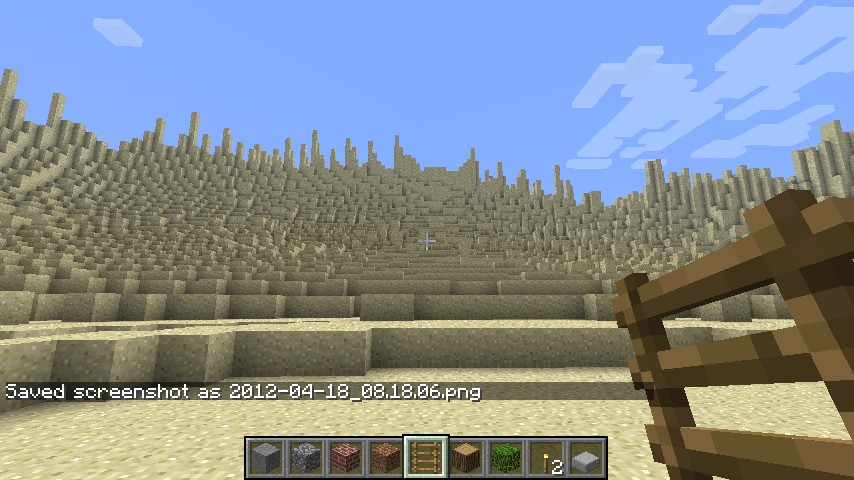 Sand Wasteland Minecraft Map