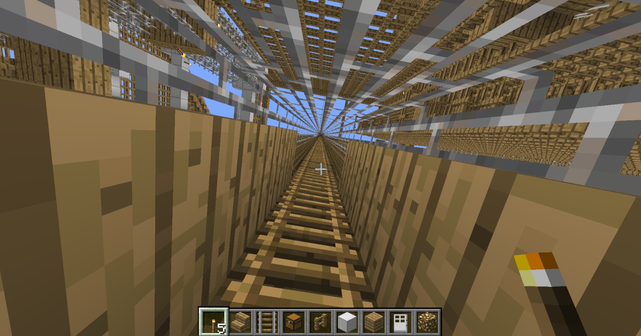 Le Monstre - Gigantic Rollercoaster V1 Minecraft Map