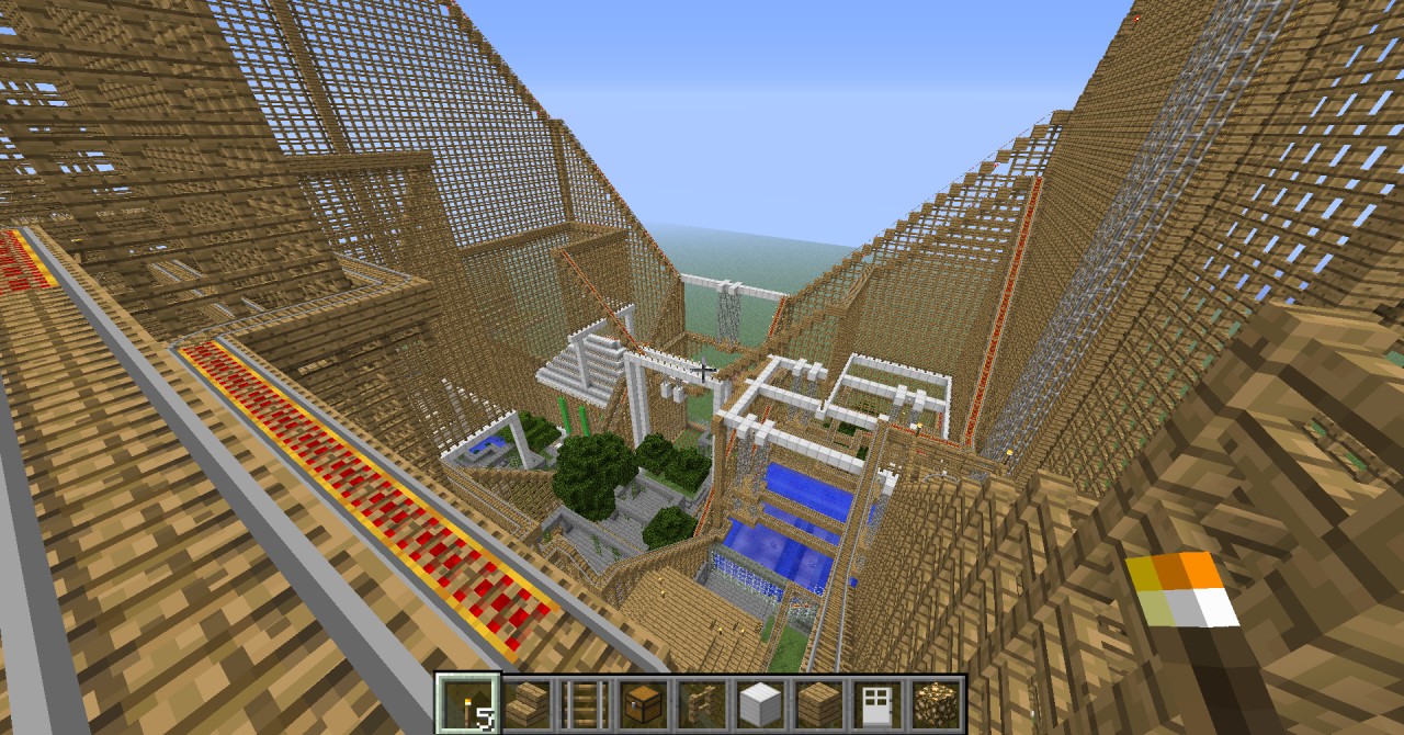 Le Monstre - Gigantic Rollercoaster V1 Minecraft Map