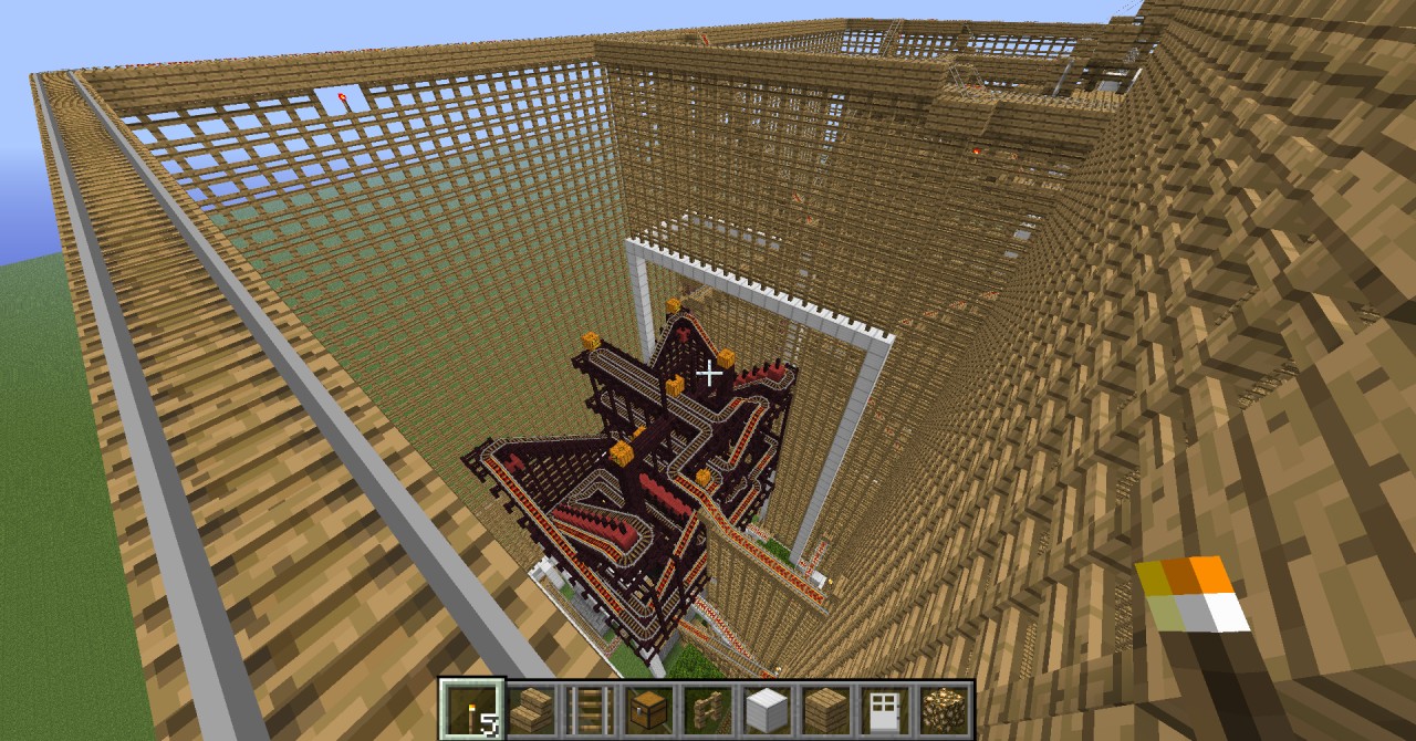 Le Monstre - Gigantic Rollercoaster V1 Minecraft Map